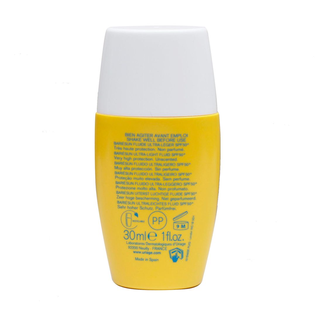Protector Solar Facial Uriage Eau Thermale Bariésun Fluido Ultra Ligero SPF50 - 30ml - 1013057