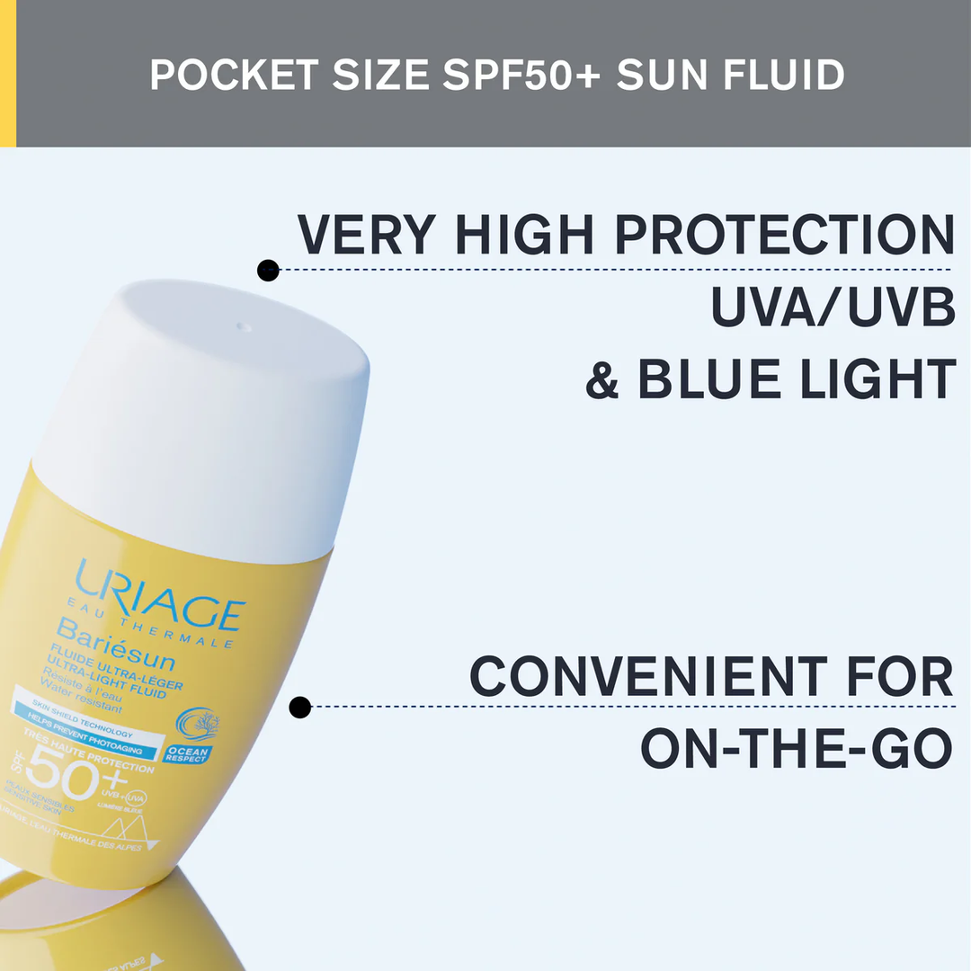 Protector Solar Facial Uriage Eau Thermale Bariésun Fluido Ultra Ligero SPF50 - 30ml - 1013057