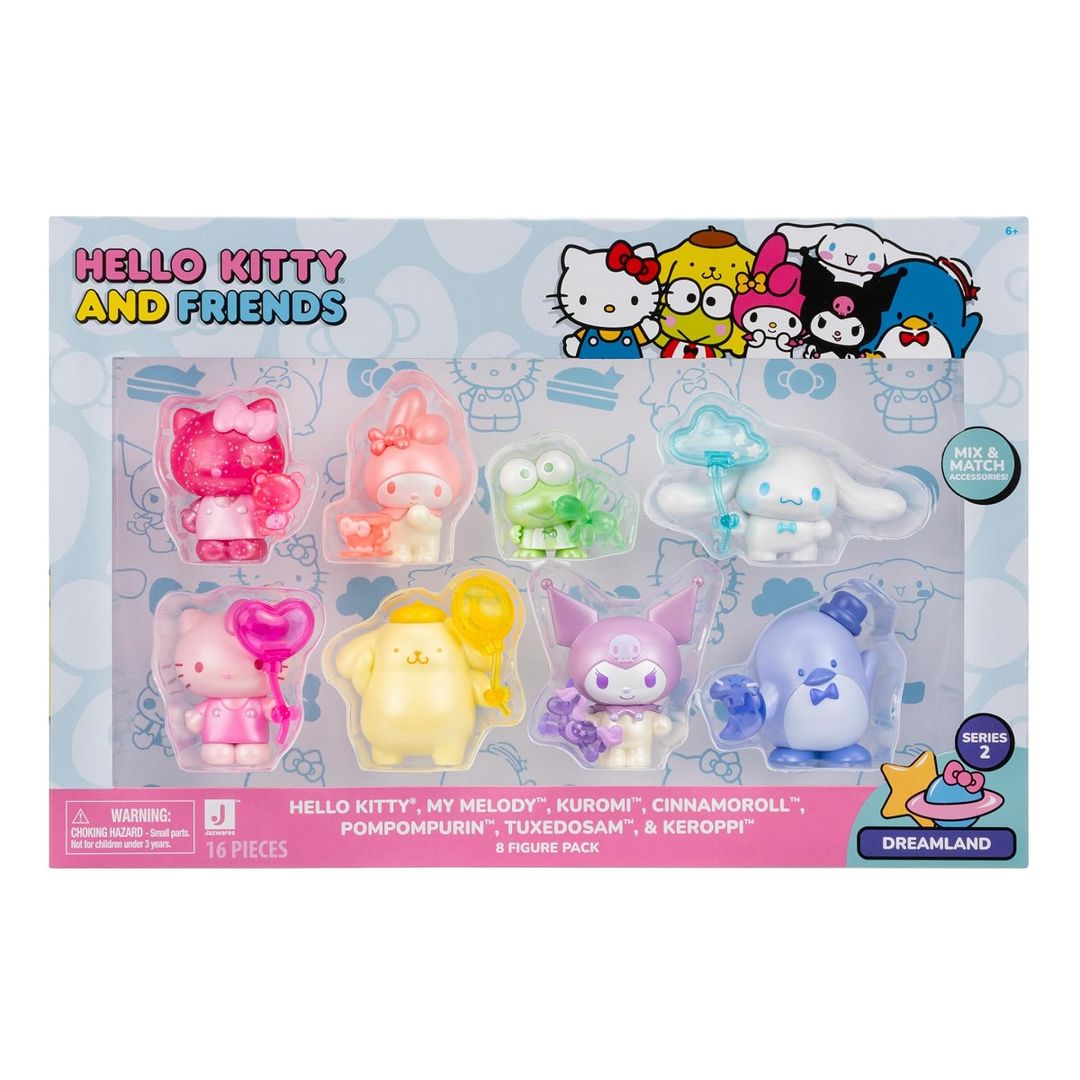 Set 8 Figuras Hello Kitty and Friends - 1013491