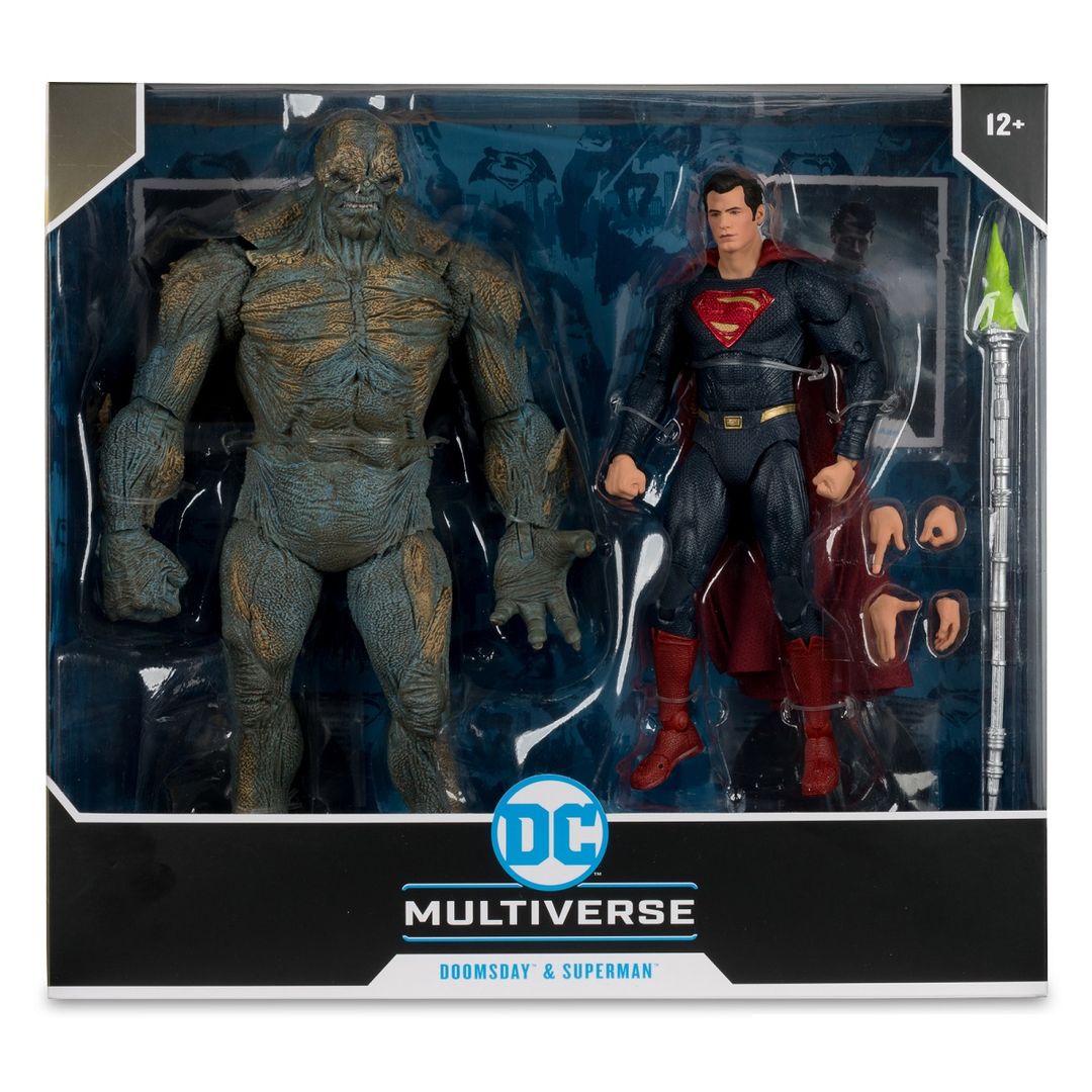 Set 2 Figuras DC Multiverse Doomsday and Superman 17cm - 1013502