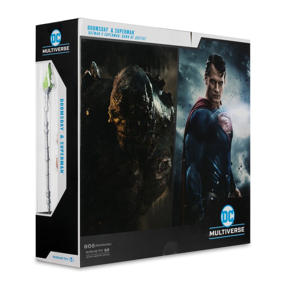 Set 2 Figuras DC Multiverse Doomsday and Superman 17cm - 1013502