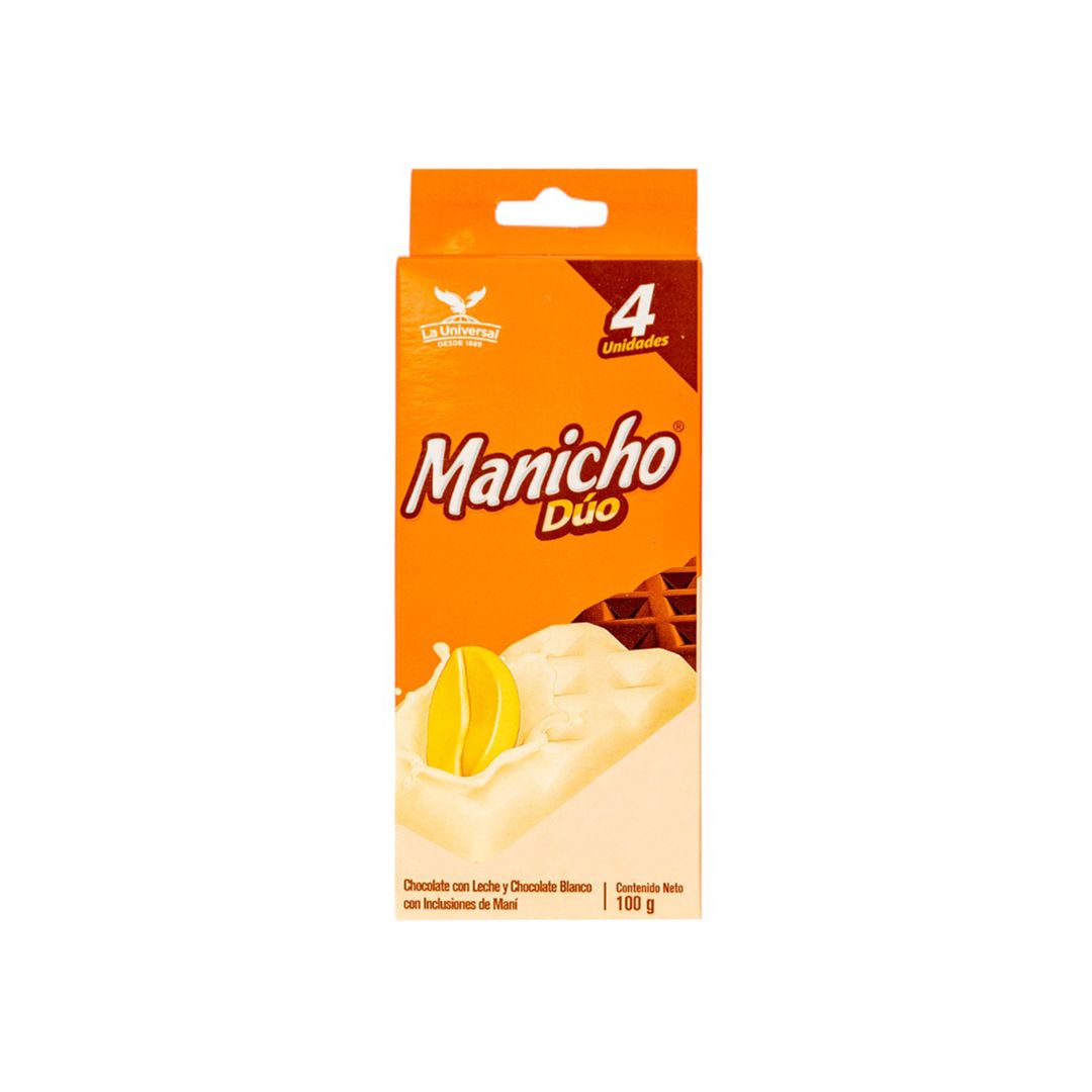 Pack 4 Uds Chocolate Manicho Dúo - 1014827