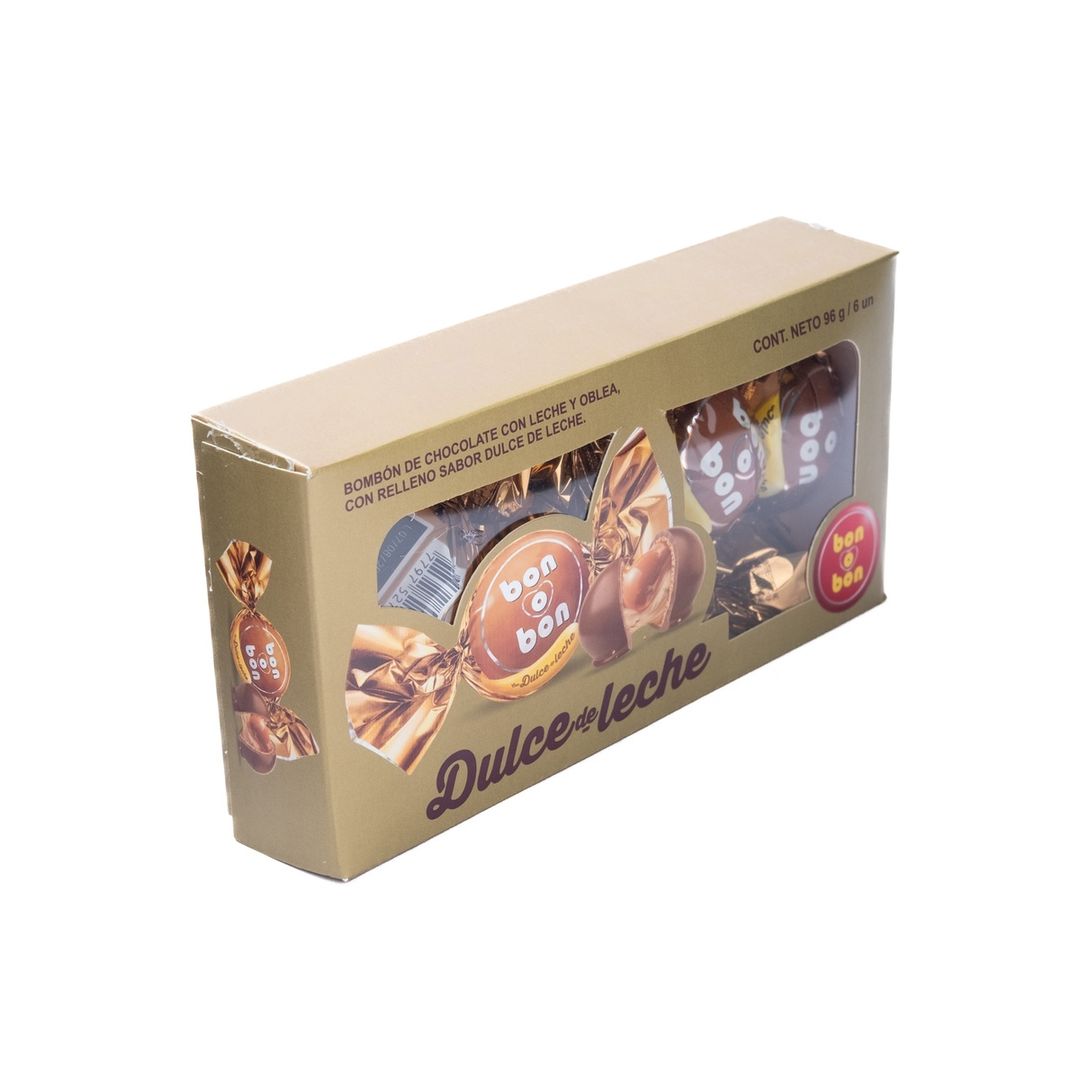 Bombones Bon o Bon Chocolate con Dulce de Leche - 6 Unidades - 1016034