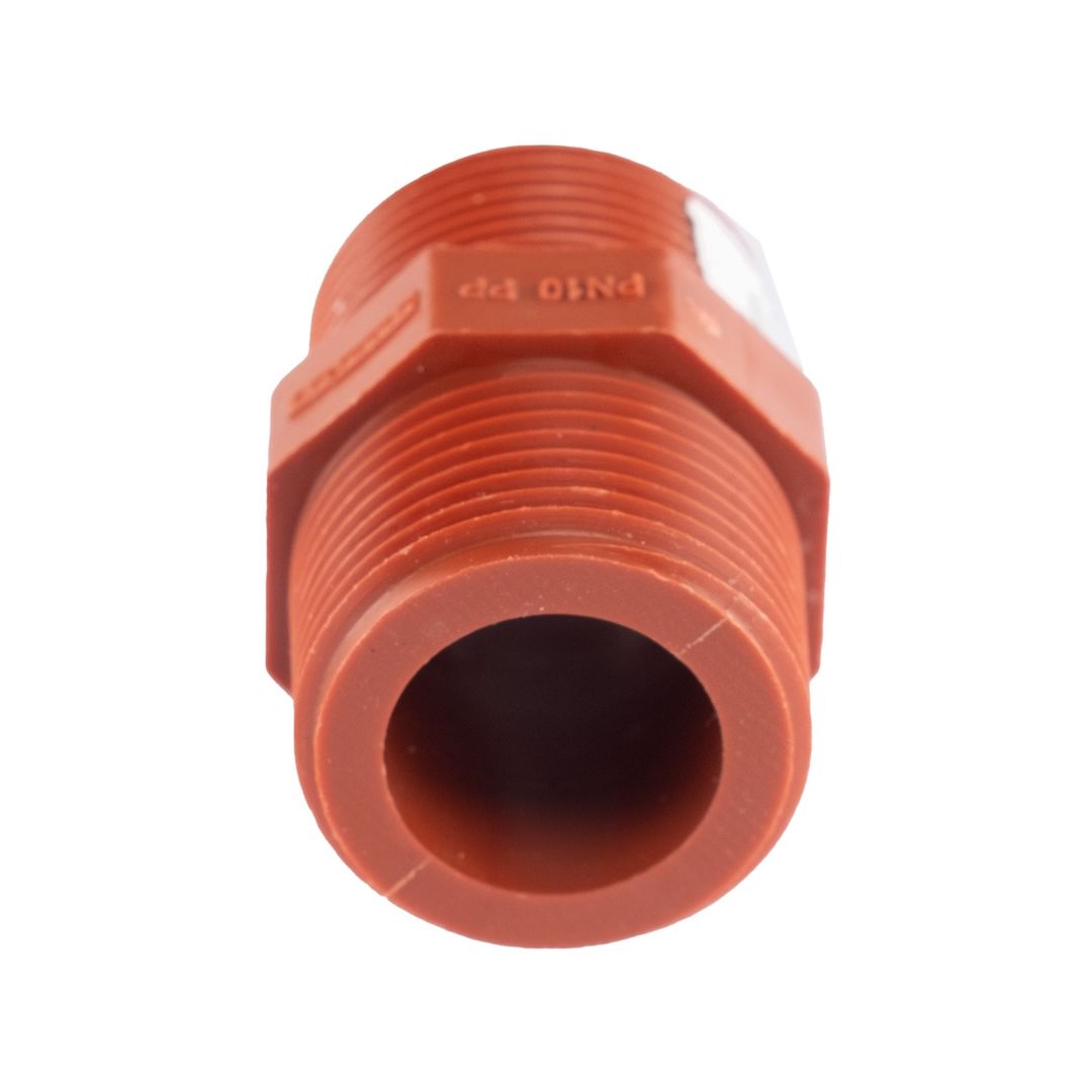 Neplo Corrido Ferriplast Roscado Tipo Tuerca 3/4 Pulgadas - 1016489