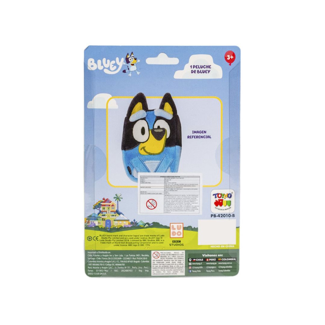 Peluche Squishy Head Bluey - 1024073