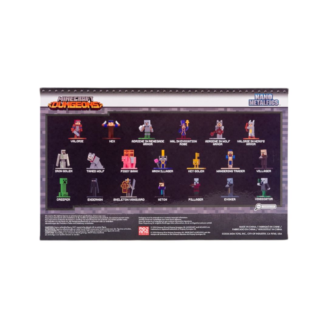 Set 20 Figuras Minecraft Metal Figs Dungeons Wave 3 - 1024099