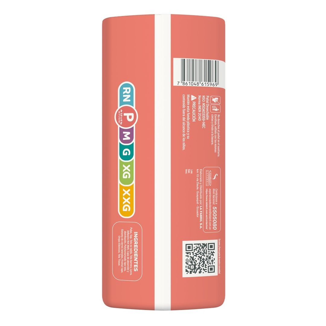Pañales Nappis Protect Plus Talla P - 30 Unidades - 1018441