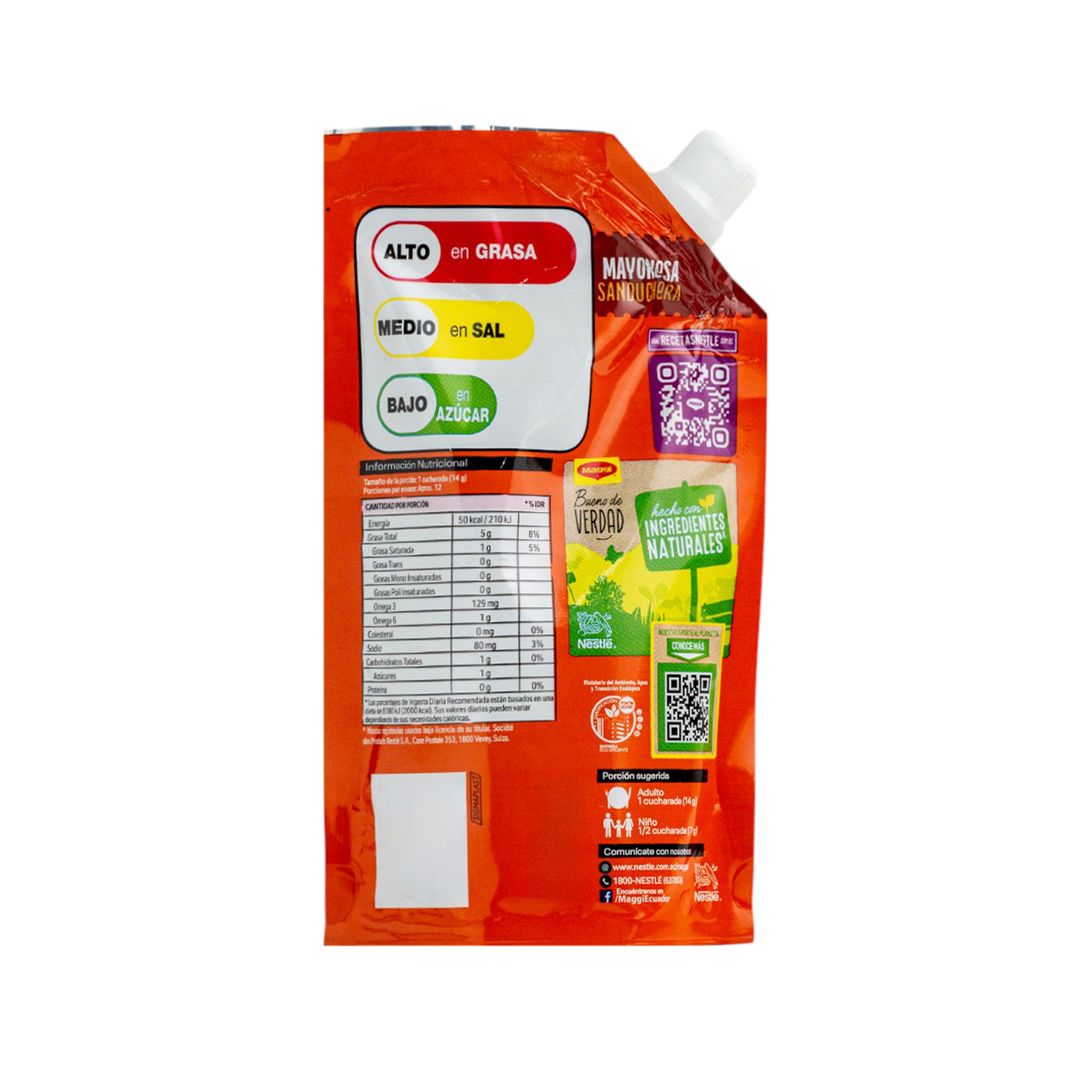 Mayonesa Sanduchera Maggi Doypack 170 g - 1018869