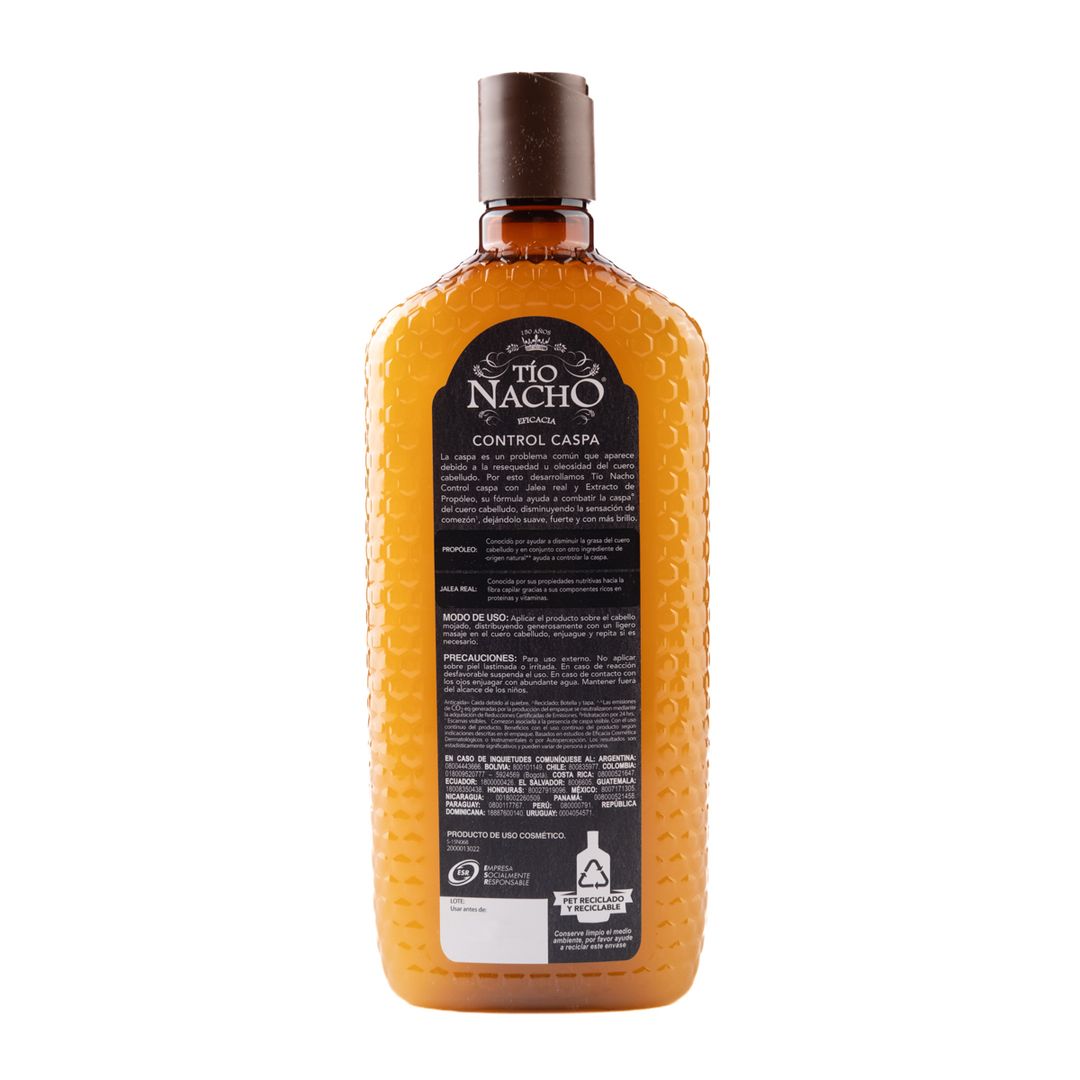 Shampoo Tío Nacho Anti-Caspa Propóleo 415 ml - 1021677