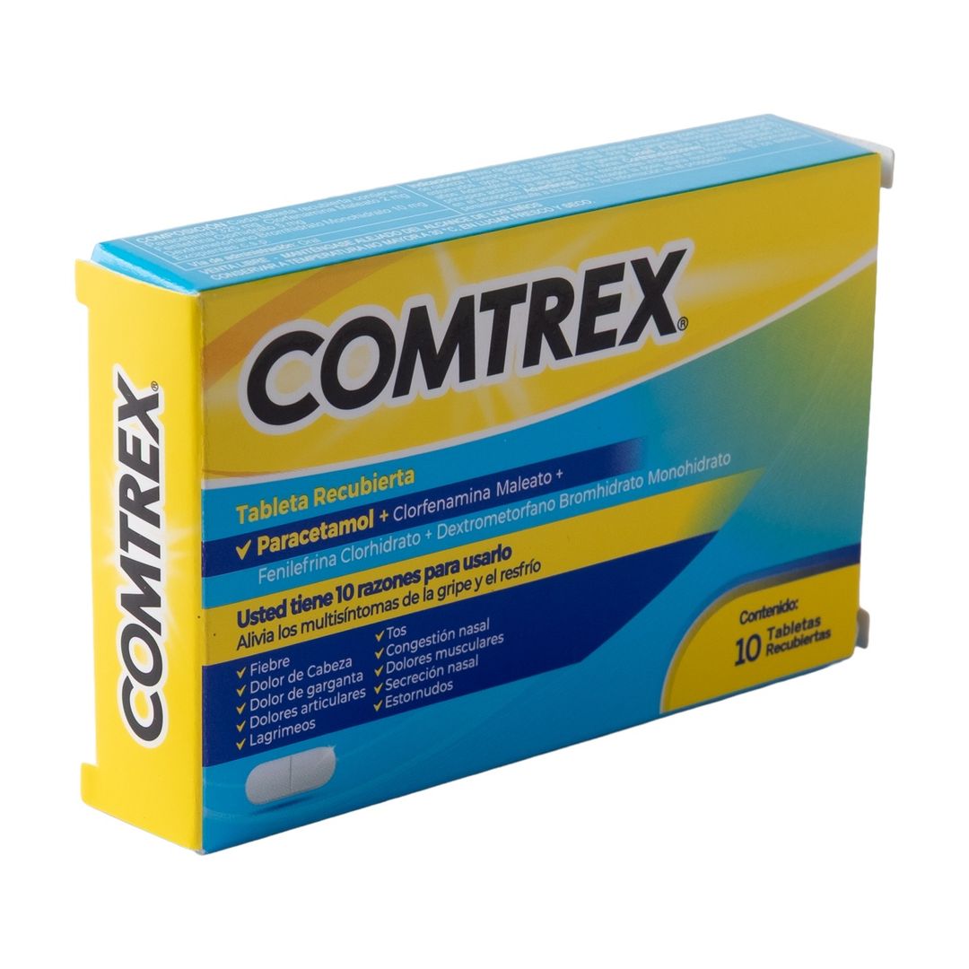 Comtrex Antigripal - 10 Tabletas - 1073549