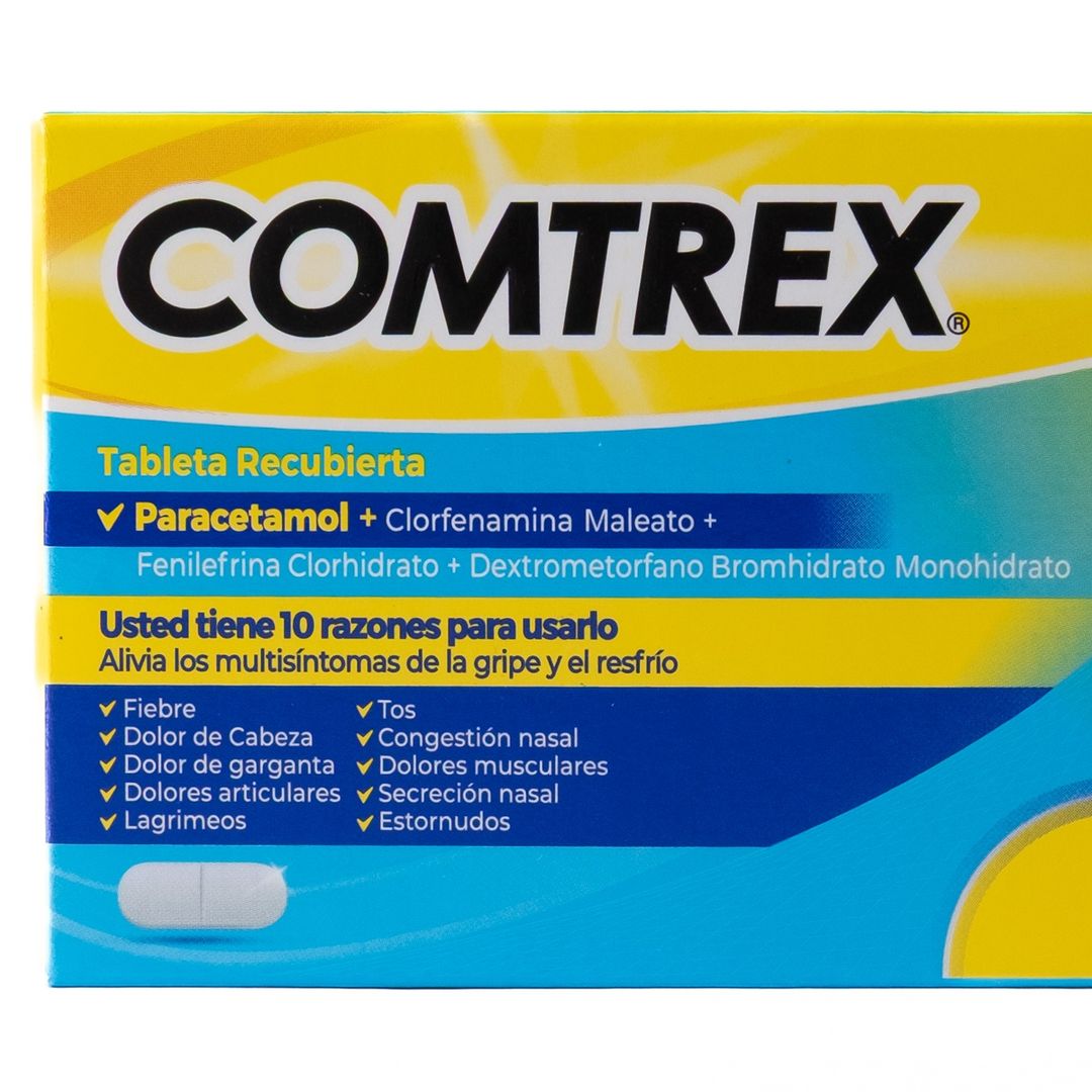 Comtrex Antigripal - 10 Tabletas - 1073549