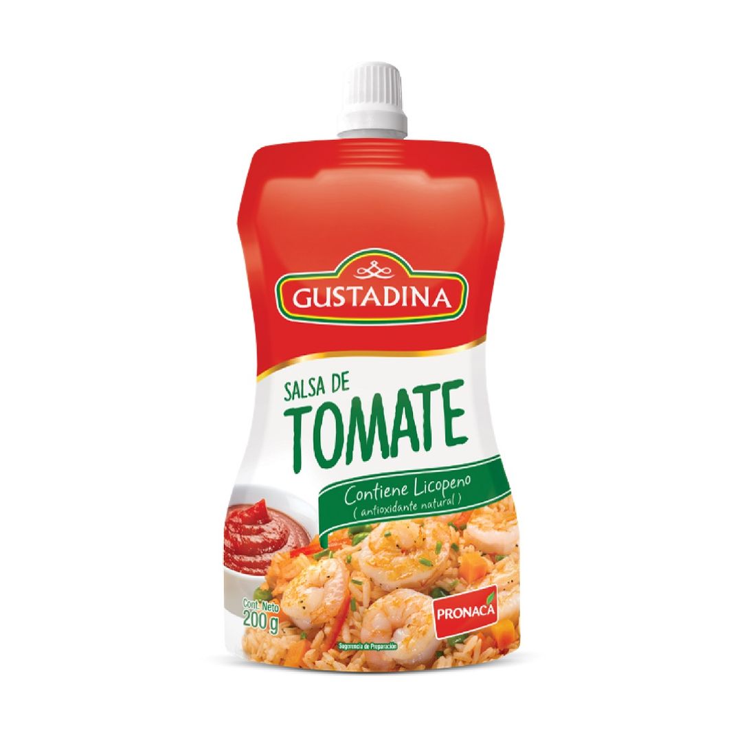 Salsa de Tomate Gustadina Doypack 200 g - 1073586