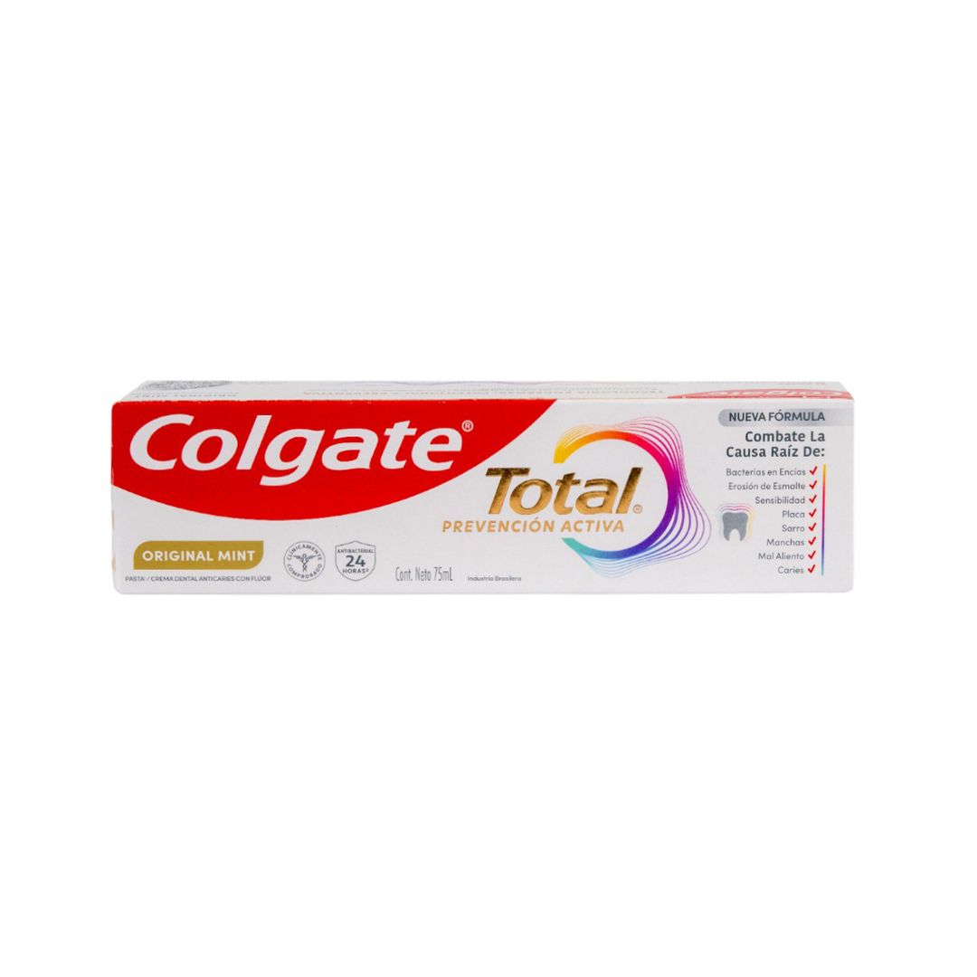 Pasta Dental Colgate Total Original Mint 75 ml - 1086223