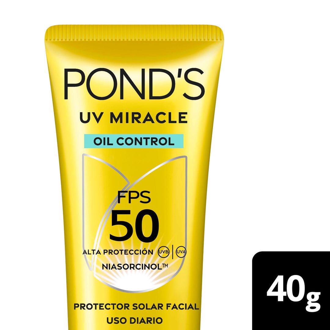 Protector Solar Facial Pond’s Uv Miracle Oil Control FPS50 - 40 g - 1087165