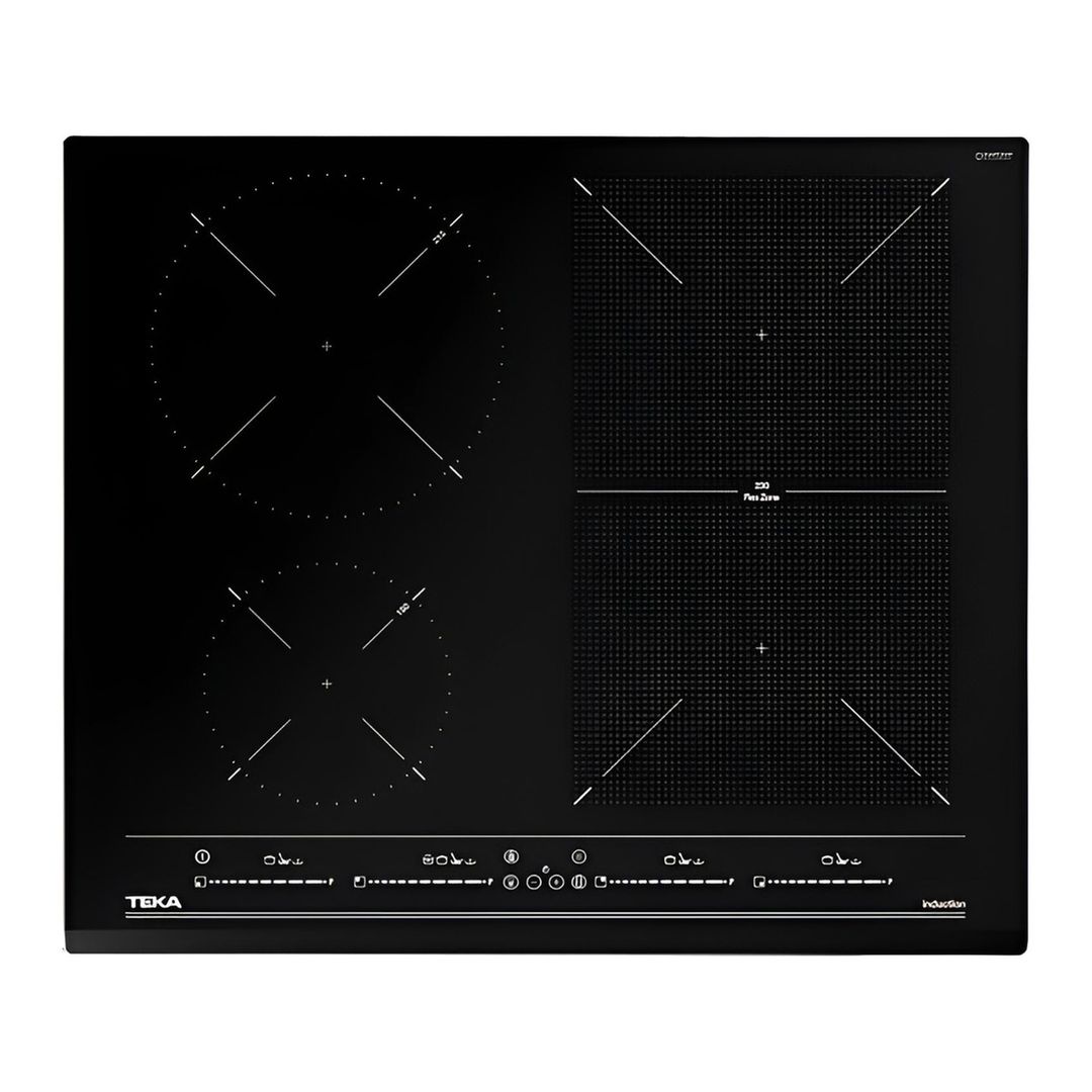 Encimera de Inducción Teka 5 Zonas de Cocción 60cm Negra | IZF 64440 ...