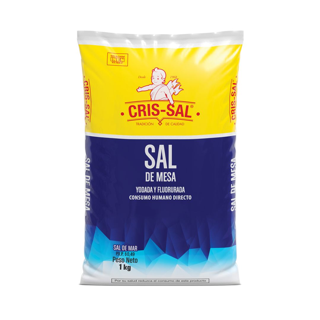 Sal Cris-Sal Super Refinada 1 kg - 911202