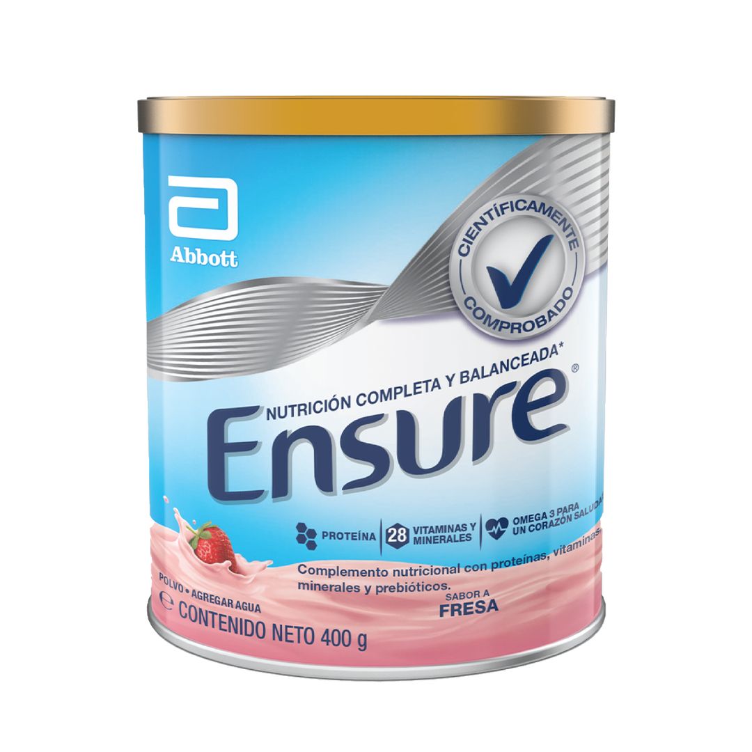 Suplemento Nutricional Ensure 400 g - Varios Sabores - 928960