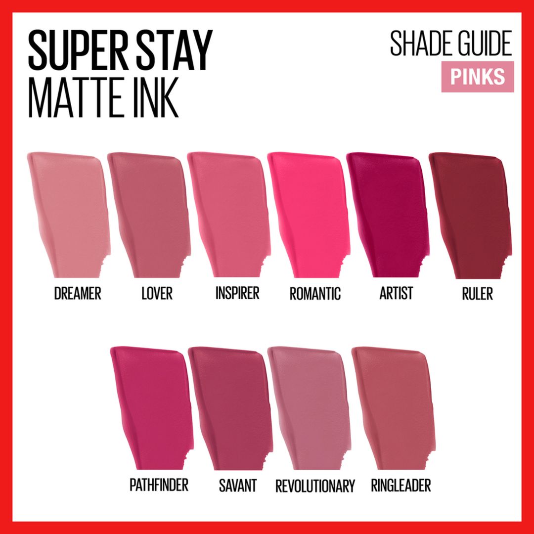 Labial Líquido Maybelline Matte Ink City - Varios Tonos - 970218