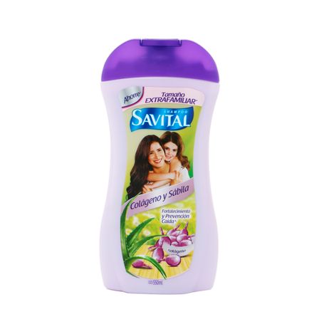 Shampoo Savital con Colágeno y Sábila 550ml - 903137
