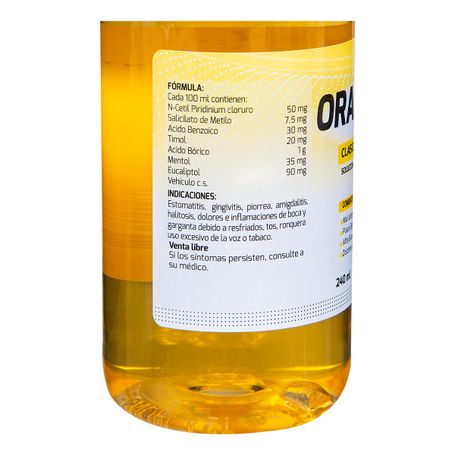 Enjuague Bucal Oralsept Clásico 240ml - 904872