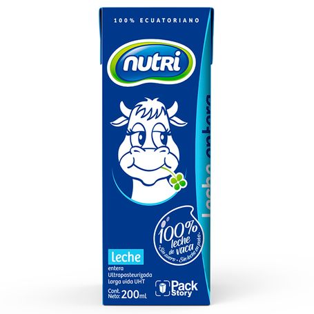 Leche Nutri Entera Cartón 200ml - 908755