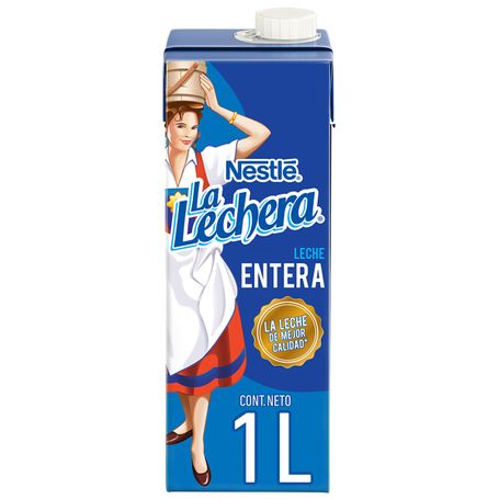 Leche La Lechera® Entera Cartón 1L - 909013