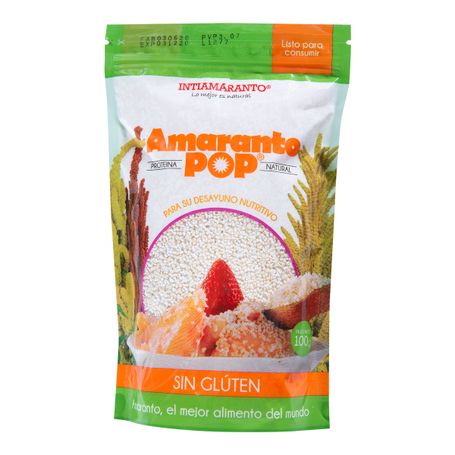 Amaranto Pop Intiamaranto Sin Gluten 100g - 909793