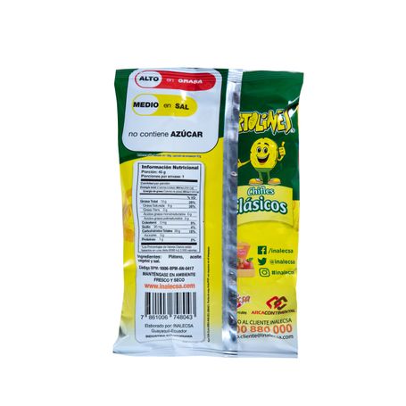 Tortolines Inalecsa Clásicos 45g - 912383