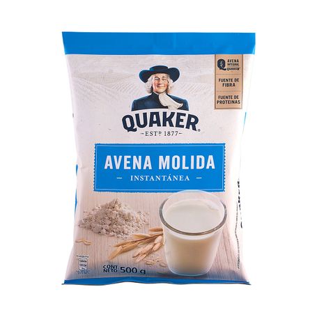 Avena Molida Quaker Instantánea 500g - 916170