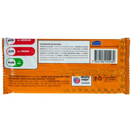 Barra Chocolate Manicho La Universal 100g - 926761