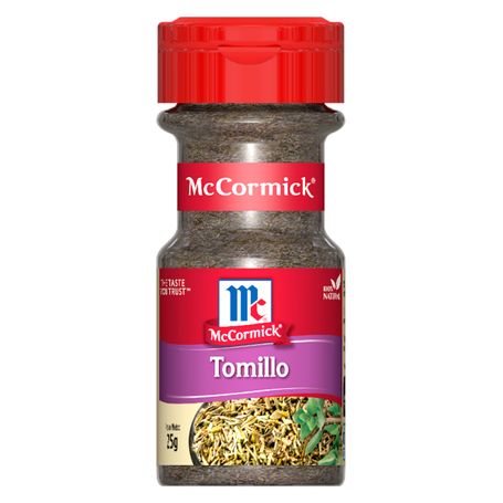 Tomillo Entero Mc Cormick en Frasco 25g - 951186