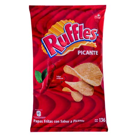 Papas Ruffles Picantes 136g - 958381