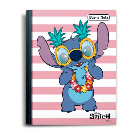 Cuaderno Cosido Cuadros Stitch de Disney - 100 Hojas - 970600
